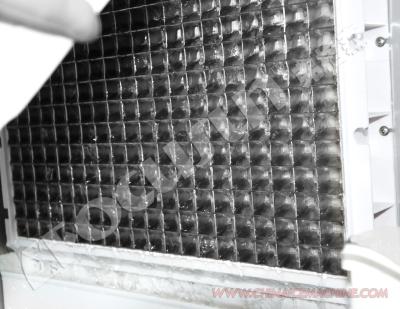 Cina 179 KG Industrial Cube Ice Machine dotata di Danimarca Danfoss Valve di espansione in vendita