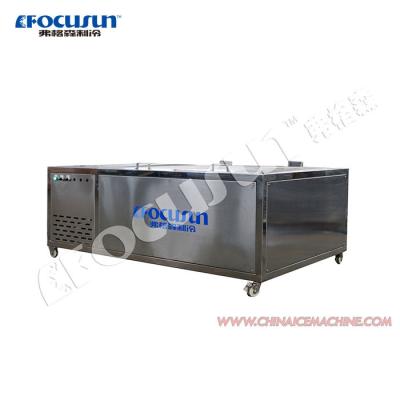 中国 R404a/R22 冷却剤を搭載した透明な産業用クリアブロックアイス製造機 販売のため