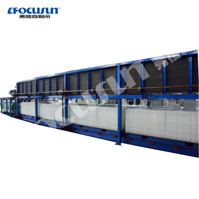 China Top 1 koelmiddel R404a/R22a 20tons IJstblokmachine voor zeevruchtenverwerkingsinstallatie Te koop