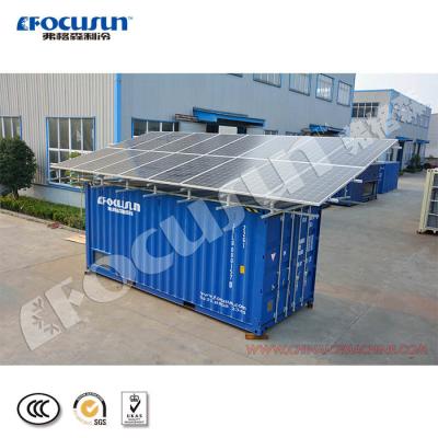 Cina Camera fredda in contenitori con pannello solare a batteria al piombo e controllo video in vendita