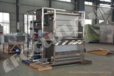 Cina 220v / 50hz macchina di ghiaccio a piastre con video di uscita-ispezione in vendita