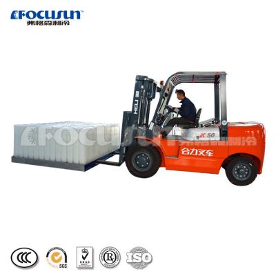 中国 コンプレッサーとR22またはR404A冷却剤で1日50トンの氷ブロックを作る機械 販売のため