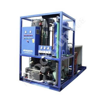 China Bitzer Compressor en 1650 kg capaciteit FOCUSUN 5T buis-ijsmachine voor uw bedrijf Te koop