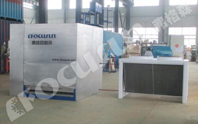 Cina Commerciale acciaio inossidabile 304 1000 lbs Plate Ice Machine per ostelli Made in vendita