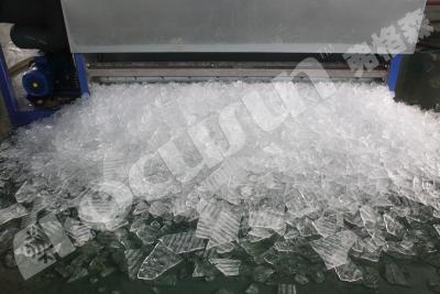 Cina Commerciale acciaio inossidabile 304 1000 lbs Plate Ice Machine per ostelli Made in vendita