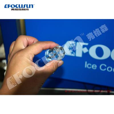 中国 R22/R404A 2トンのチューブ氷機,氷を貯蔵する容器とビッツェル螺旋圧縮機 販売のため
