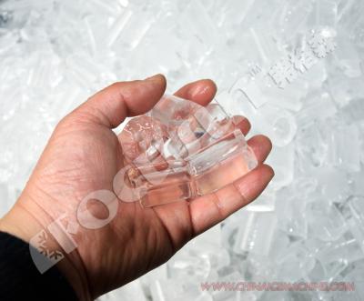 中国 R22/R404A 2トンのチューブ氷機,氷を貯蔵する容器とビッツェル螺旋圧縮機 販売のため
