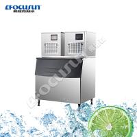China PLC Controlled High Productivity Focusun Cube Ice Machine with Bitzer Compressor for sale