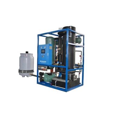 China 1 ton 2 ton 3 ton 5 ton 8 ton 10 ton industriële ijsmachine met koelmiddel R404a/R22 Te koop