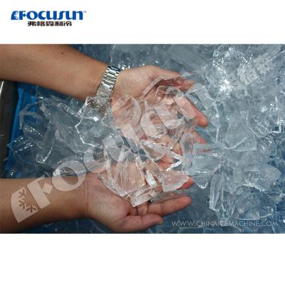 Cina Macchina per ghiaccio a piastra in acciaio inossidabile Focusun 10T raffreddamento ad acqua per la produzione rapida di ghiaccio in vendita
