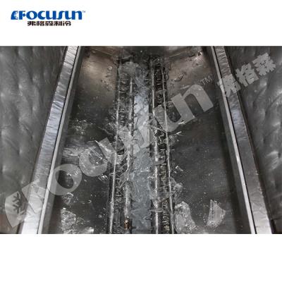 Cina Macchina per ghiaccio a piastra in acciaio inossidabile Focusun 10T raffreddamento ad acqua per la produzione rapida di ghiaccio in vendita