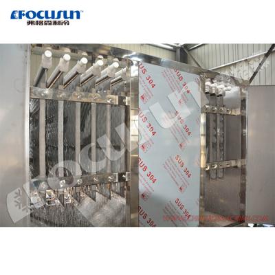 Cina Macchina per ghiaccio a piastra in acciaio inossidabile Focusun 10T raffreddamento ad acqua per la produzione rapida di ghiaccio in vendita