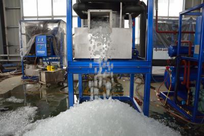 Cina Macchina per ghiaccio a tubo da 8 tonnellate per la produzione e il raffreddamento su larga scala in vendita