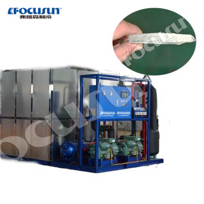 Cina Materiale in acciaio inossidabile/acciaio galvanizzato 20 000 kg Impianto di produzione di ghiaccio in lamiera per l'industria in vendita