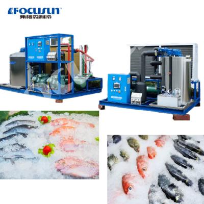 Cina Cile Industrial Ice Flake Machine con 1.5mm-2.2mm Ice Size e refrigerante R404A in vendita