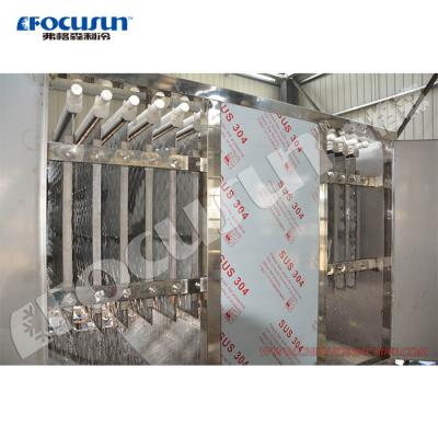 Cina 1800*1000*1600mm Macchina per ghiaccio a piastra di piccola capacità 8T/giorno per componenti a bassa tensione in vendita