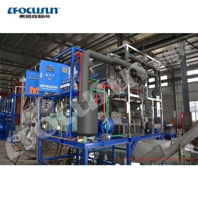 Cina 1800*1000*1600mm Macchina per ghiaccio a piastra di piccola capacità 8T/giorno per componenti a bassa tensione in vendita
