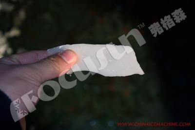 中国 25T フレイクアイスマシーン 直接メーカーから ビデオ出口検査 販売のため