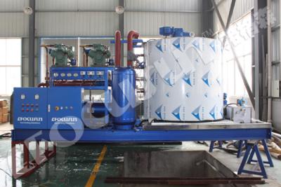 Cina Macchina per ghiaccio a fiocco da 15T direttamente dai produttori con dimensioni 4000*1850*2400mm in vendita