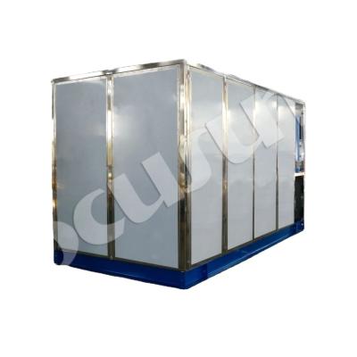 中国 25T 漁業 アフリカ 工業用氷機 衣料店用フラーク氷圧縮機 販売のため