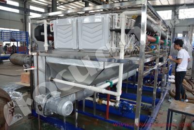 中国 2024 10トンの工業用キューブ氷機 ビッツコンプレッサーで 販売のため