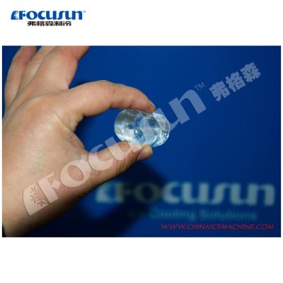 Cina Macchine per il ghiaccio a tubo commerciale con capacità produttiva giornaliera di 1 tonnellata e PLC Siemens in vendita
