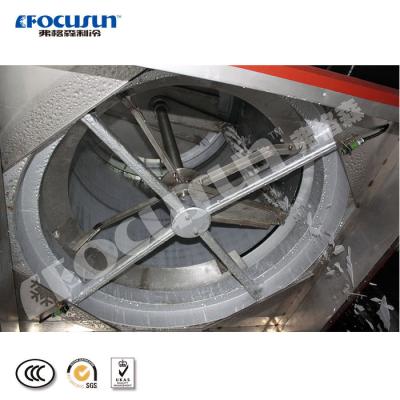 中国 3トンの海水用フレイク氷機 1.5mm-2.5mm氷サイズ 16KW電圧 小容量 販売のため