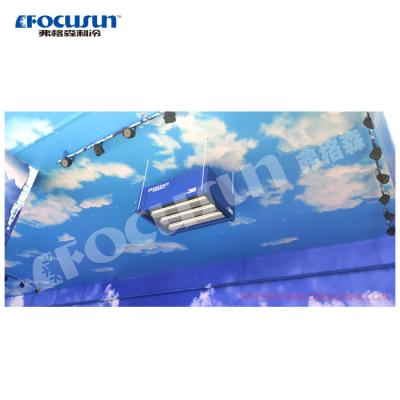 中国 1500kg/24h ホワイト クリスマス 雪を作る機械 内部のコアコンポーネント PLC 販売のため