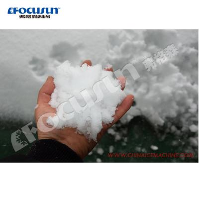 中国 1500kg/24h ホワイト クリスマス 雪を作る機械 内部のコアコンポーネント PLC 販売のため