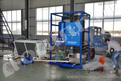 Cina Copeland compressore dotato di 2024 5T Tube Ice Machine per il congelamento e miscelazione di bevande in vendita