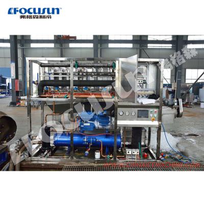 Cina Focusun 1T/2T/3T/5T/10T macchina automatica per il ghiaccio a cubi per 3000 kg/giorno in vendita