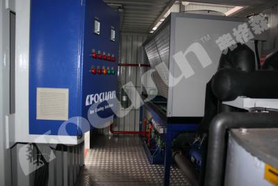Cina 2024 Popolare FOCUSUN 10T Flake Ice Maker Acciaio inossidabile con componenti motore in vendita