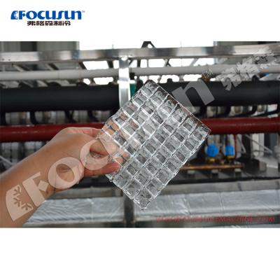 Cina Focusun 1T/2T/3T/5T/10T macchina automatica per il ghiaccio a cubi per 3000 kg/giorno in vendita