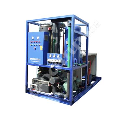 Cina Bitzer Compressor Focusun 5T Tube Ice Machine per negozi di alimenti e bevande 2024 Produzione in vendita