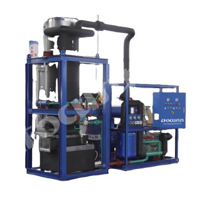Cina 1560 KG Voltaggio 380v/3p/50hz FOCUSUN 10T Macchina per ghiaccio a tubo in vendita