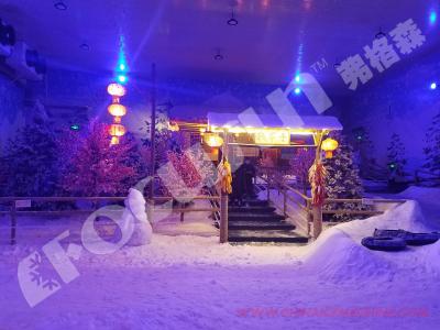 Cina La macchina da neve da 100 kg è la soluzione unica per le scene di neve all'aperto e all'interno in vendita