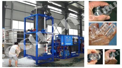 Cina 10T/24 H Motore a tubo di ghiaccio per consumo umano nella produzione di bevande e acqua in vendita