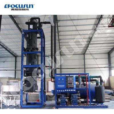 Cina 10T/24 H Motore a tubo di ghiaccio per consumo umano nella produzione di bevande e acqua in vendita