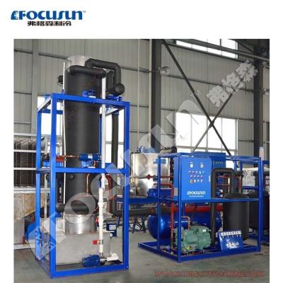 China Grote capaciteit Focusun buis-ijsmachine met superieure efficiëntie en Bitzercompressor Te koop