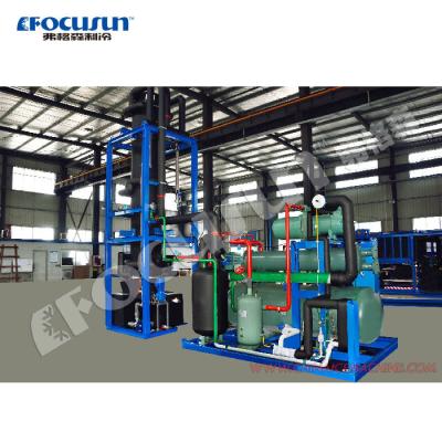 Cina 4526 KG Impianto industriale di ghiaccio Macchina per la produzione di ghiaccio con sistema di controllo touch screen PLC in vendita