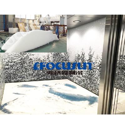 Cina 220V/1P/60HZ/50HZ Compressore Copeland Focusun 600kg Macchina per la fabbricazione della neve per gli alberghi spa in vendita