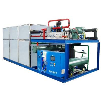 中国 10トンのアイスキューブ製造機 ビッターコンプレッサー フォーカスン プロフェッショナルデザイン 販売のため