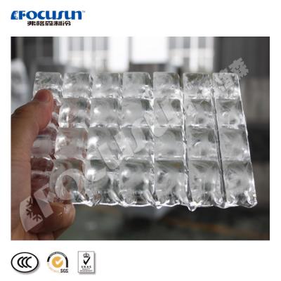 China Restaurante 400 libras máquina de hielo de cubo con condición y refrigerante R404A en venta