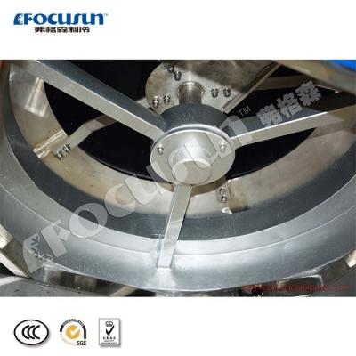 Cina 5T Flake Ice Machine per il raffreddamento dei frutti di mare Provvisto di ispezione video Stoccaggio sul ghiaccio 0,5T-30T in vendita