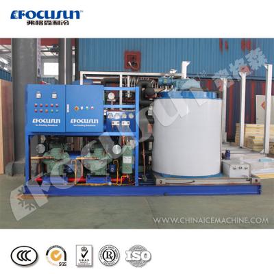Cina Focusun 10 Tonnes Sea Midium Air Flake Ice Making Machine con componenti a bassa tensione in vendita