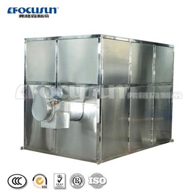 China Koelweg Waterkoeling 5 ton Grote capaciteit Fast Cube-ijsmachine voor drukkerijen Te koop
