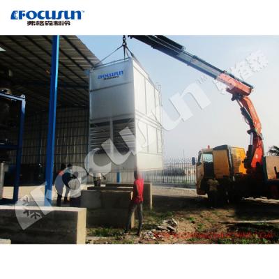 Cina 30000kg Capacità di stoccaggio di ghiaccio Imbattibile 30Tons Tube Ice Machine da Focusun Original in vendita