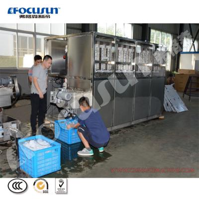 China Máquina de gelo 3T com operação automática e tamanho de gelo personalizado à venda