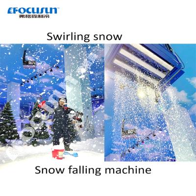 Cina 125W di potenza macchina per la fabbricazione di neve al chiuso per sci a temperatura di evaporazione di -24C in vendita