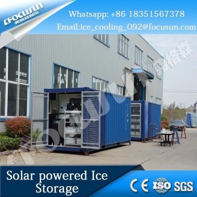 China Behoorlijke en draagbare ijsopslag met Foucusun zonnecontainer Andere capaciteit Te koop
